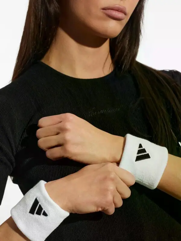 Adidas Embroidered Logo Terrycloth Wristbands
