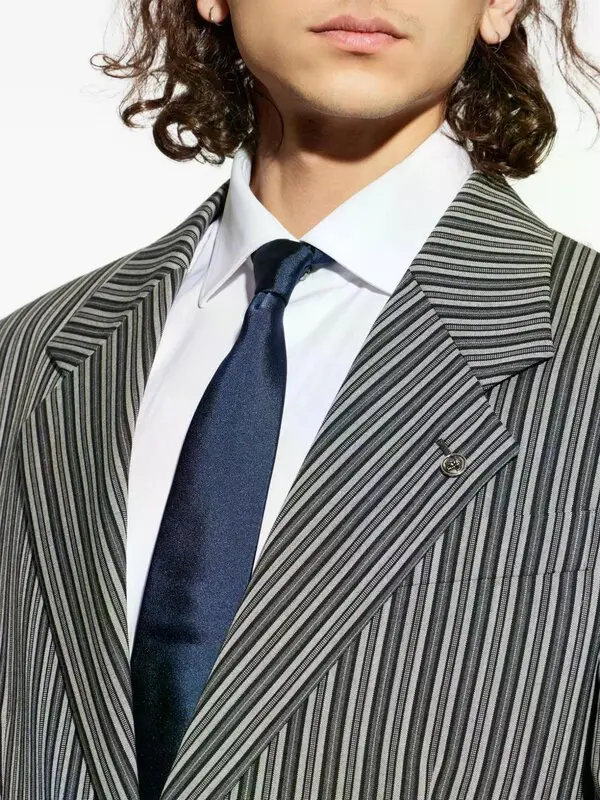 Givenchy Embroidered Silk Tie