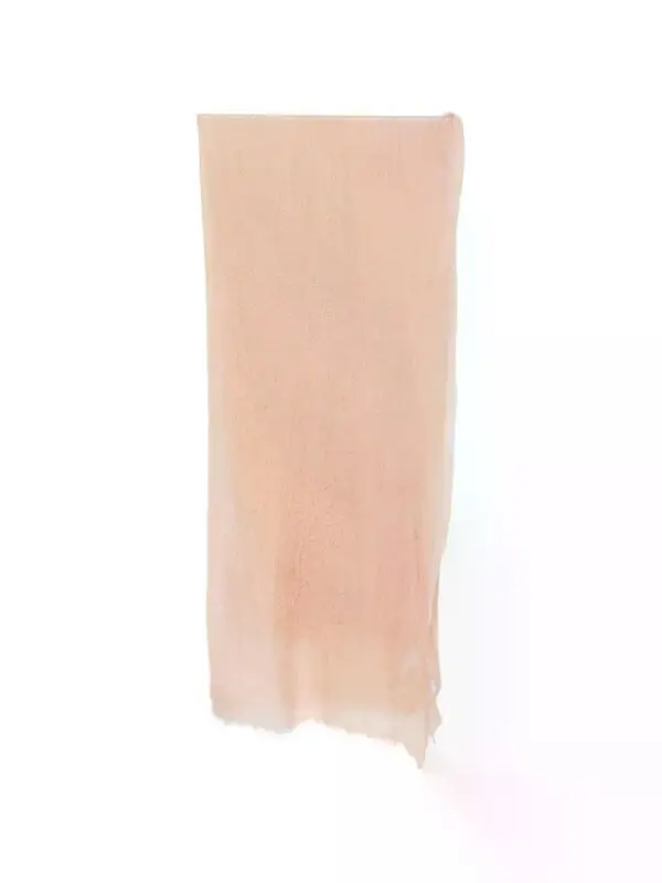 MOULETA Frayed-edge Scarf
