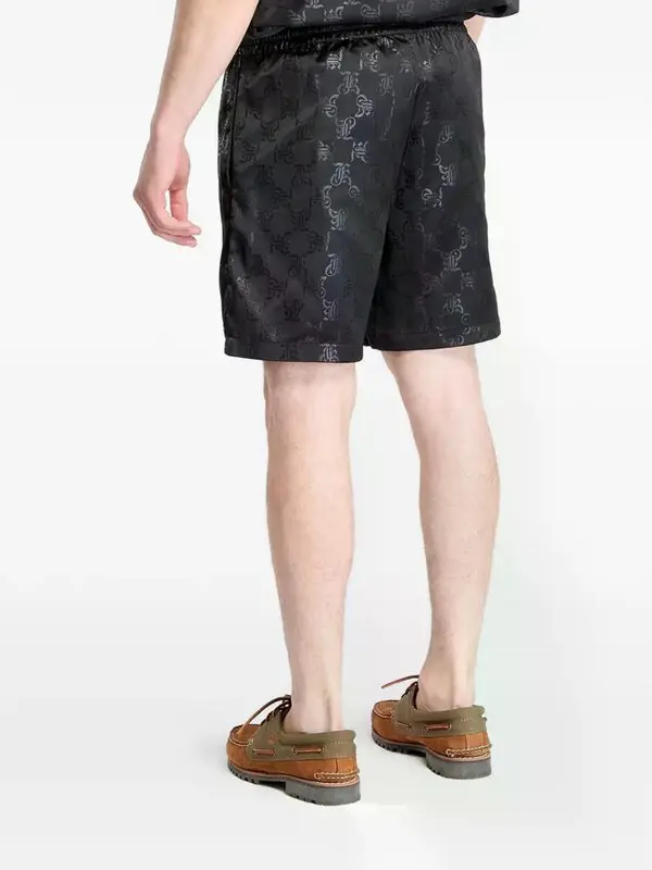 KARL KANI Monogram Track Shorts