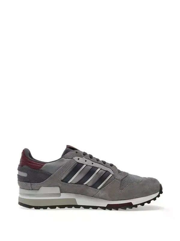 Adidas Zx 600 Panelled Low-top Sneakers - Grey