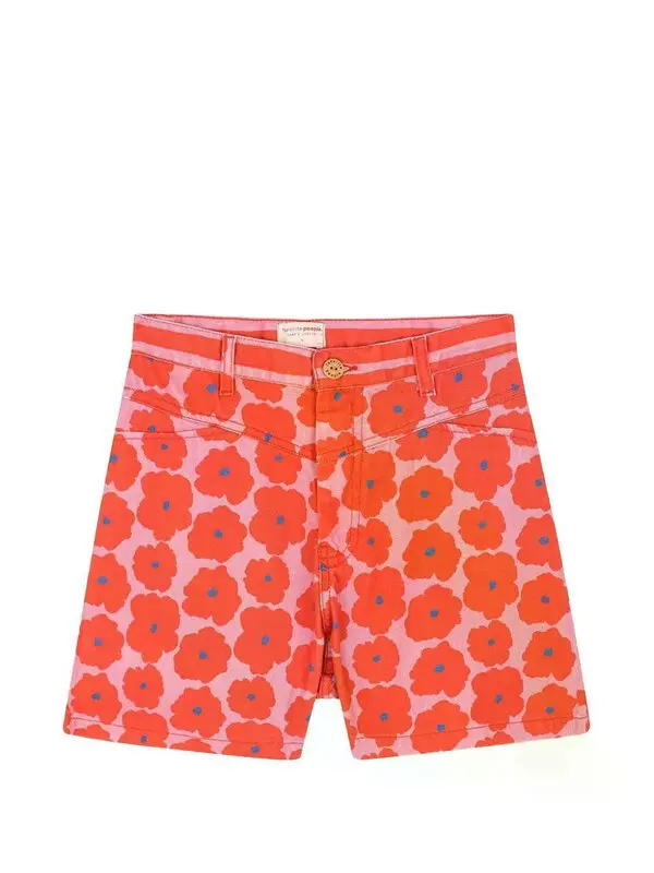 FAVORITE PEOPLE Napoli Floral Print Shorts