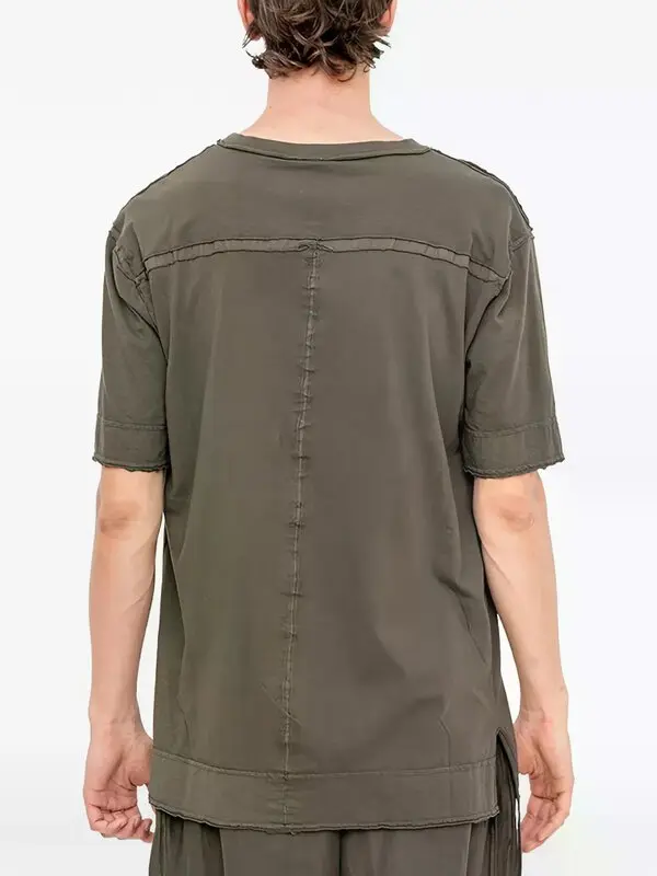 Andrea Ya'aqov Raw-edge Panelled T-shirt