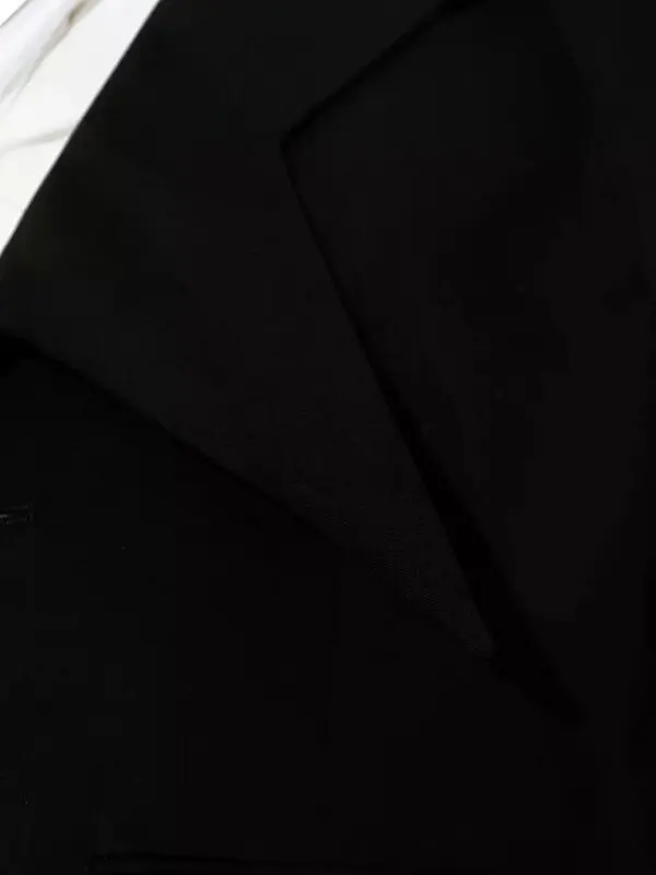 Noir Kei Ninomiya Star-panel Cropped Jacket