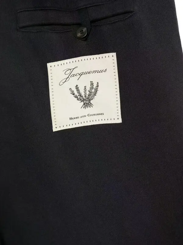 Jacquemus Drawstring Waist Logo-patch Track Pants