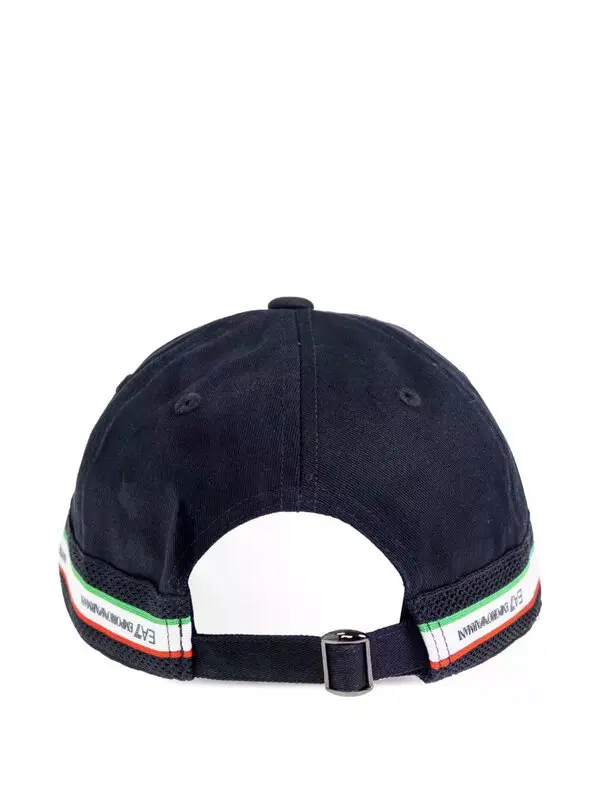 EA7 Emporio Armani Logo Print Baseball Cap