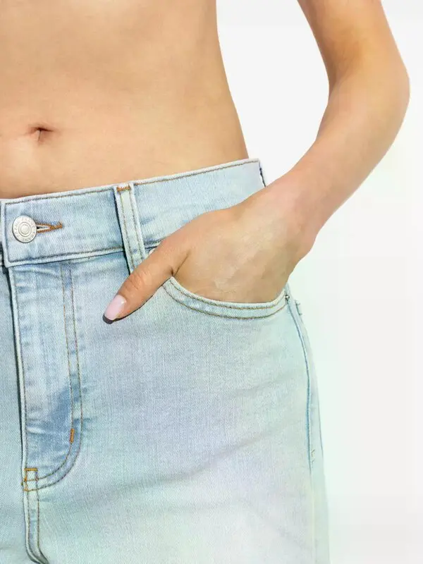 FRAME Raw-cut Flared Jeans