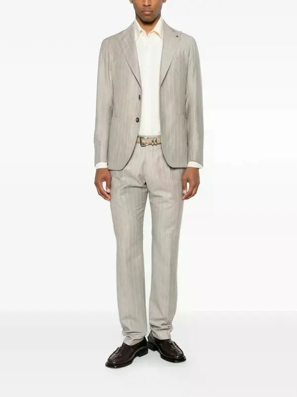 Tagliatore Pinstripe-pattern Single-breasted Suit