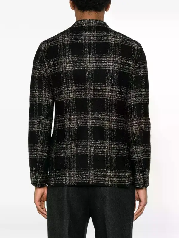 Tagliatore Check-pattern Single-breasted Blazer