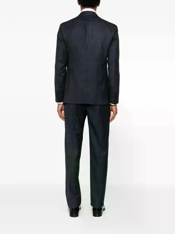 Tagliatore Double-breasted Check Suit