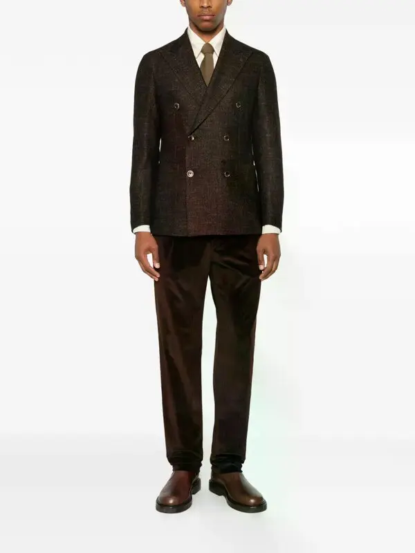 Tagliatore Double-breasted Peak-lapels Blazer