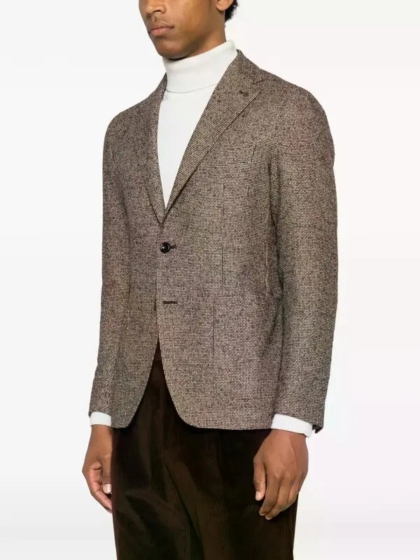 Tagliatore Textured Single-breasted Blazer