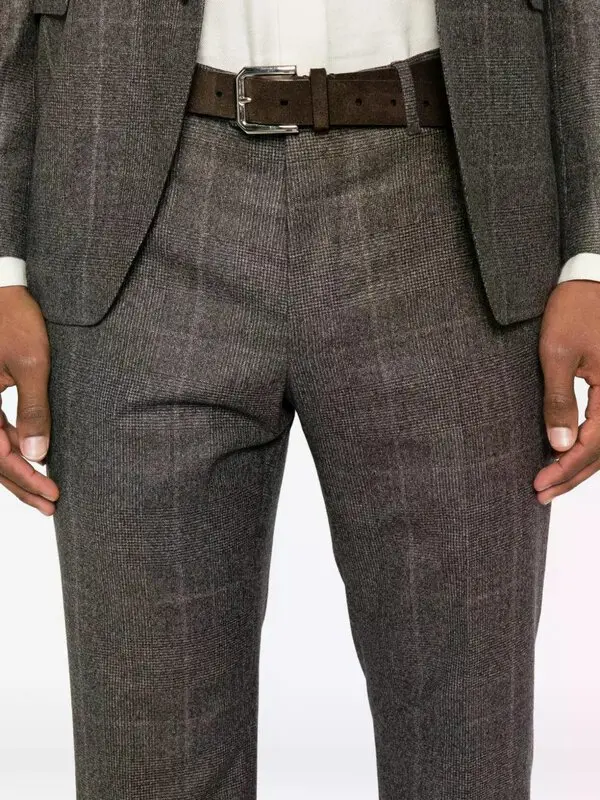 Tagliatore Check-pattern Wool Suit
