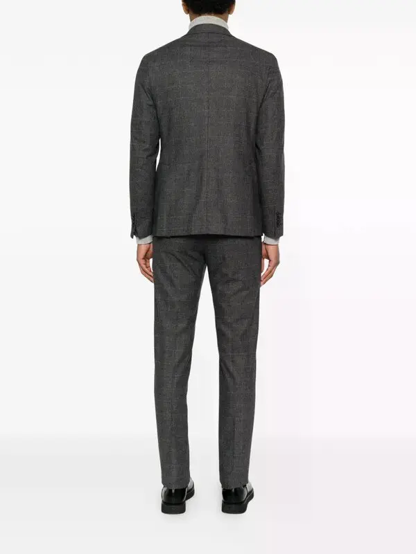 Tagliatore Check-pattern Single-breasted Suit