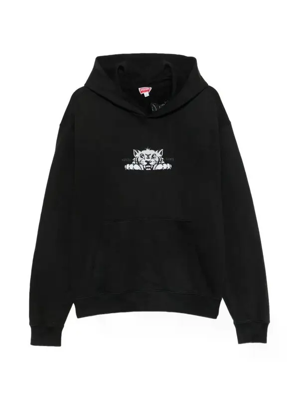 Kenzo Logo Embroidered Hoodie