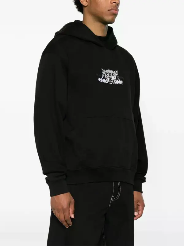 Kenzo Logo Embroidered Hoodie