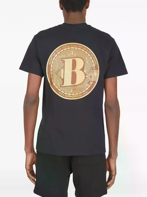 BETTER GIFT SHOP Logo Print Crewneck T-shirt