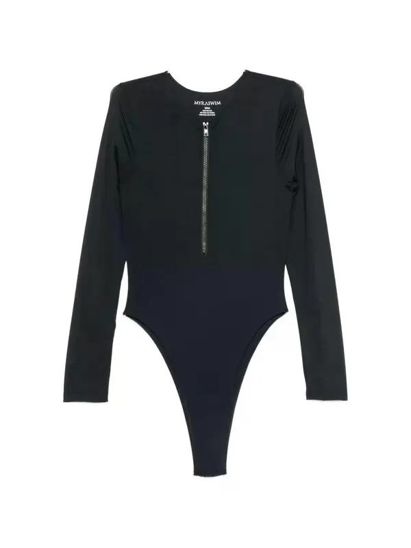 Myra Swim Power Zip-up Swimsuit