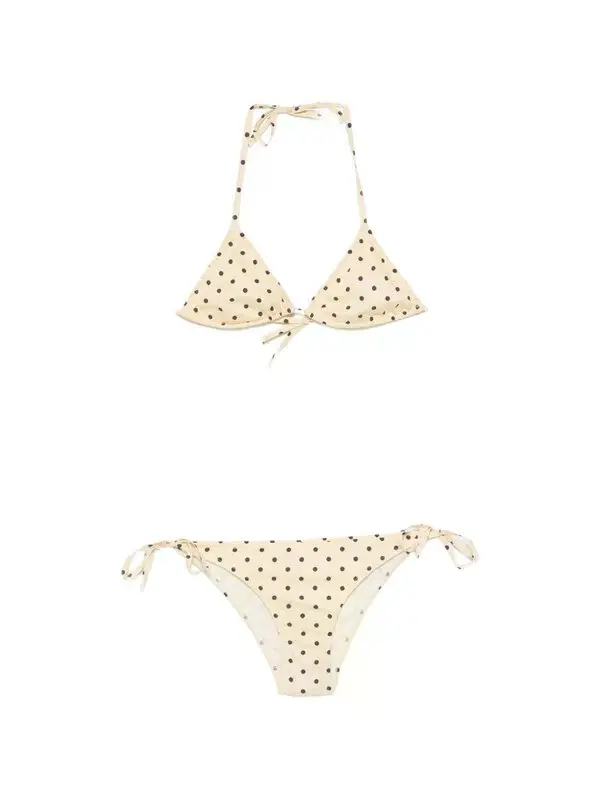 LAURA URBINATI Polka-dot Bikini
