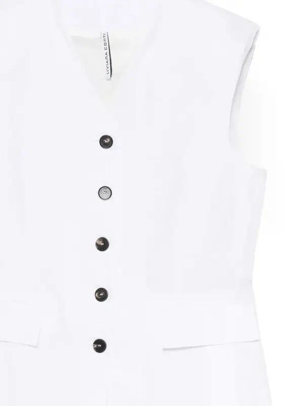 Liviana Conti Sleeveless Waistcoat
