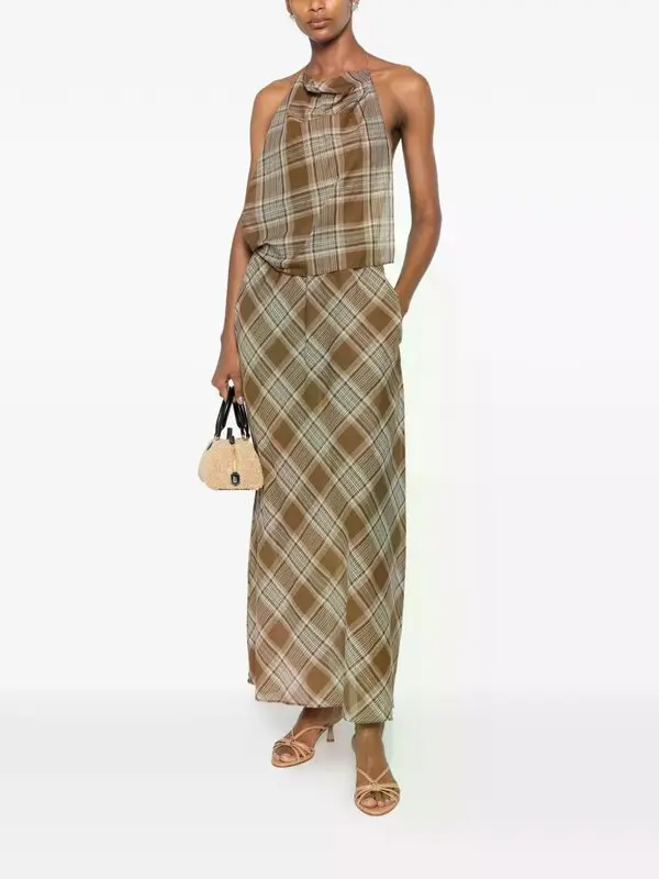 Matteau Layered Halterneck Midi Dress