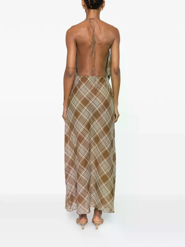 Matteau Layered Halterneck Midi Dress