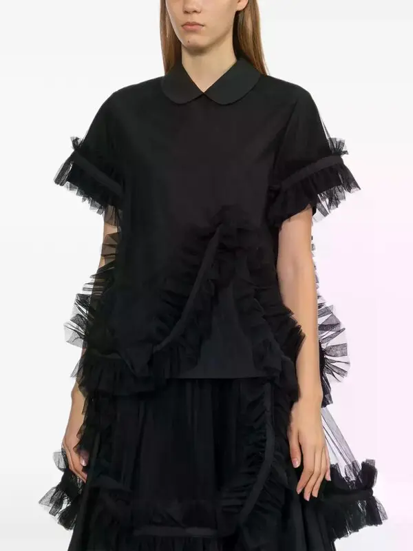 Noir Kei Ninomiya Ruffled Blouse