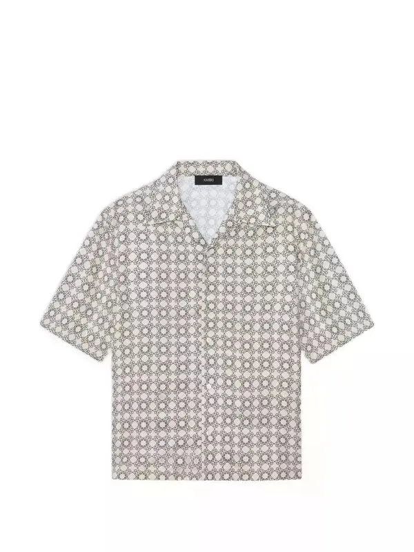 Amiri Ma Quad Camp Patterned Shirt