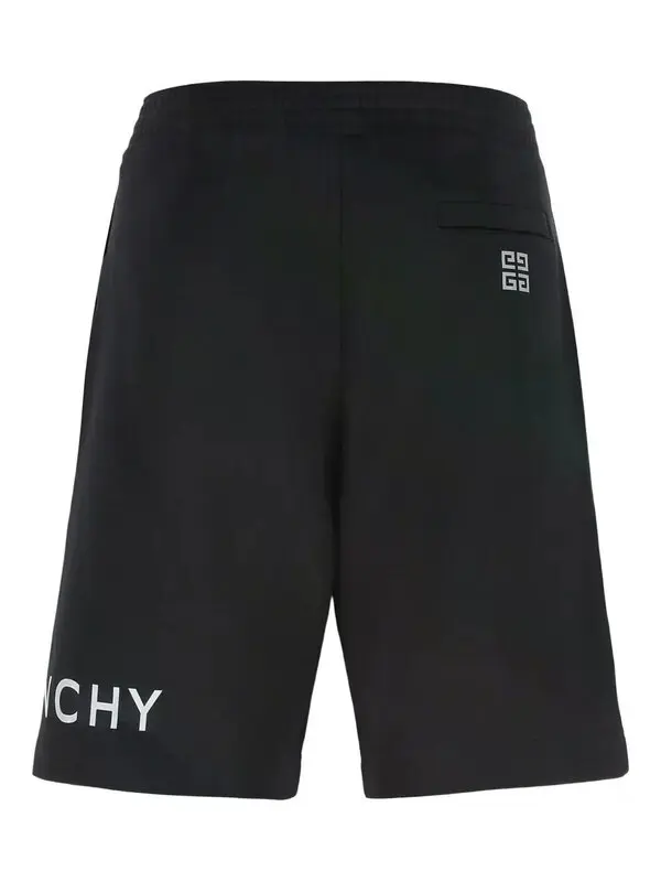 Givenchy Logo Detail Cotton Shorts