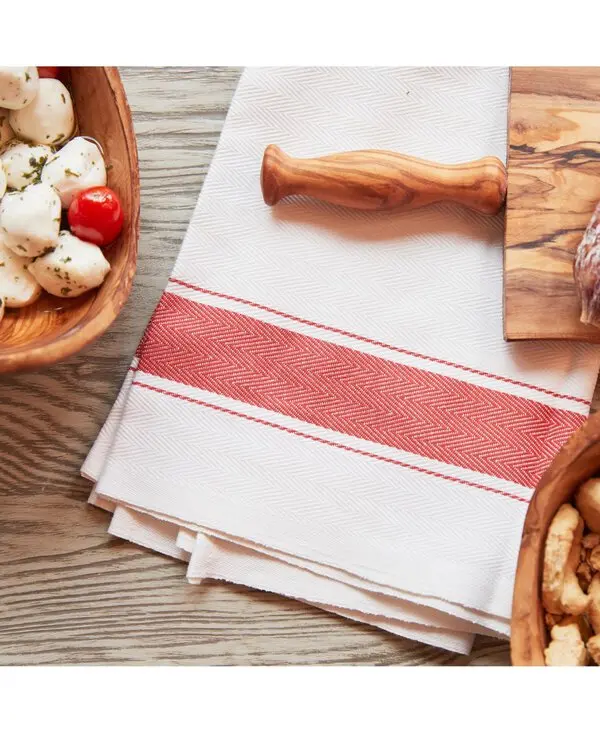 VERVE CULTURE Italian Kitchen Towel - Red