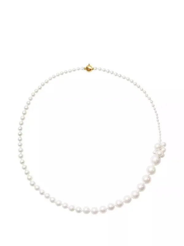Sophie Bille Brahe Peggy Botticelli Pearl Necklace - Gold