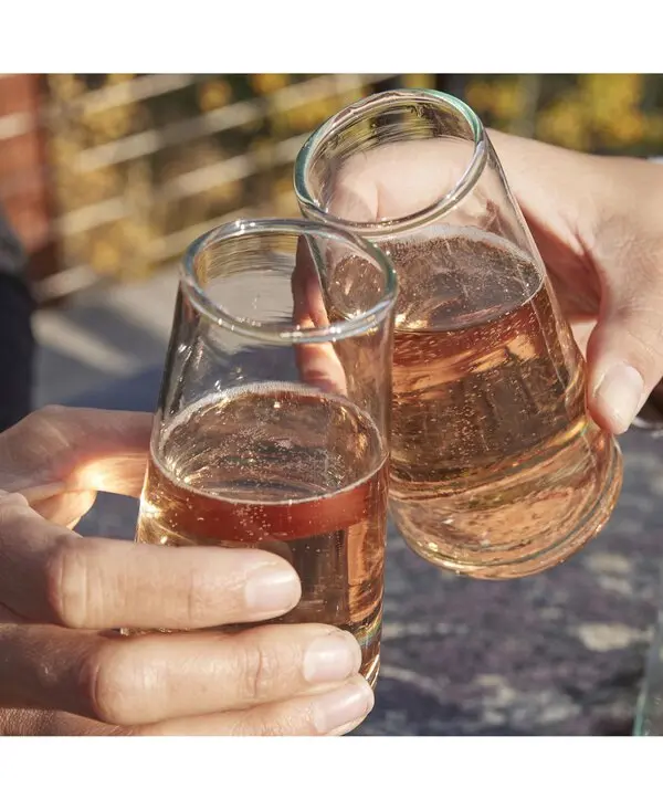 VERVE CULTURE Champagne Glasses, Set Of 6