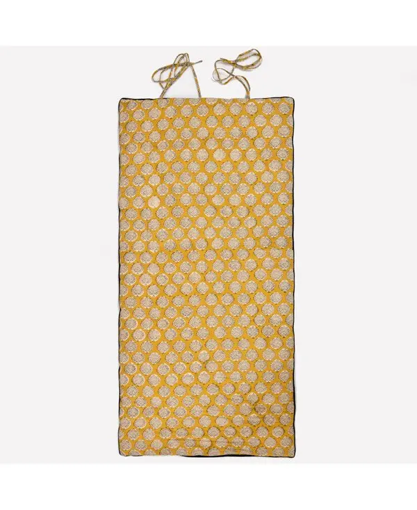 VERVE CULTURE Block Print Yoga Mat And Towel Set
