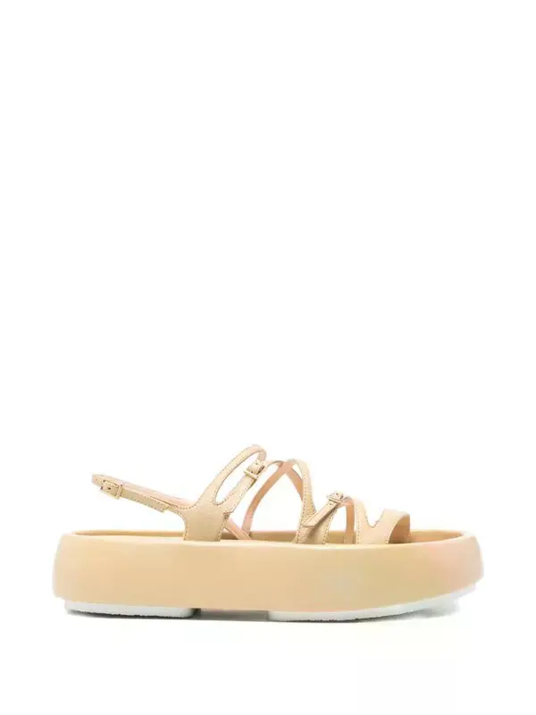 Agl Multi-strap Sandals - Neutrals