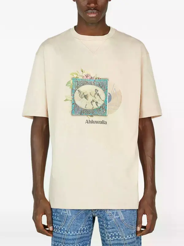 Ahluwalia Power Graphic-print T-shirt