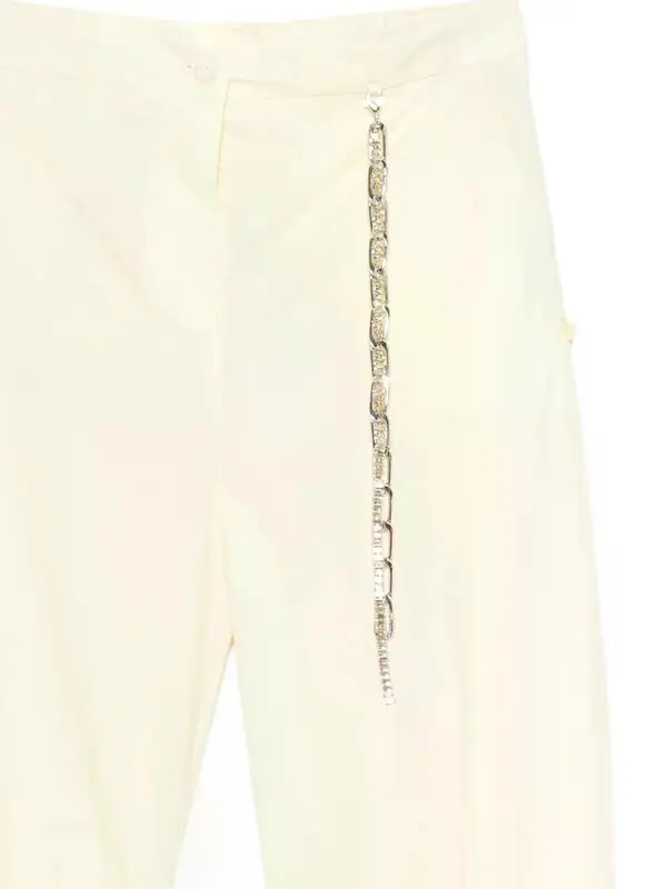 CIRCUS HOTEL Chain-embellished Trousers