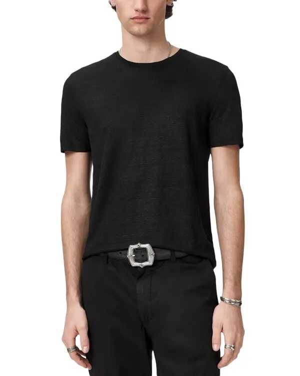 John Varvatos Mott Crewneck Tee - Black