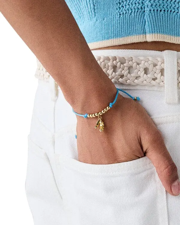 Kate Spade New York Summer Daze Banana Cord Bracelet