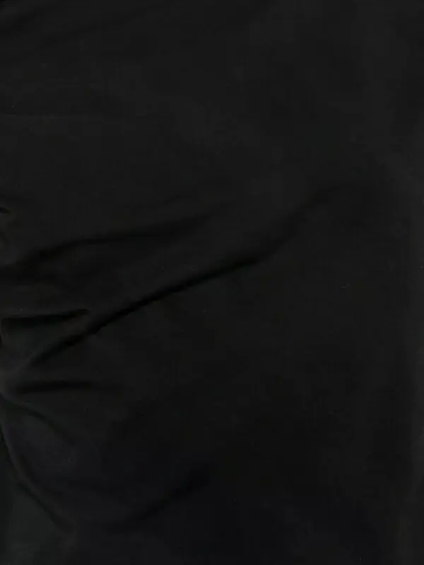 Alpha Studio Asymmetric Neck Ruched Top