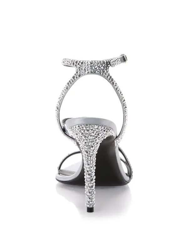 Alexander McQueen Embellished Ankle Strap Sandals