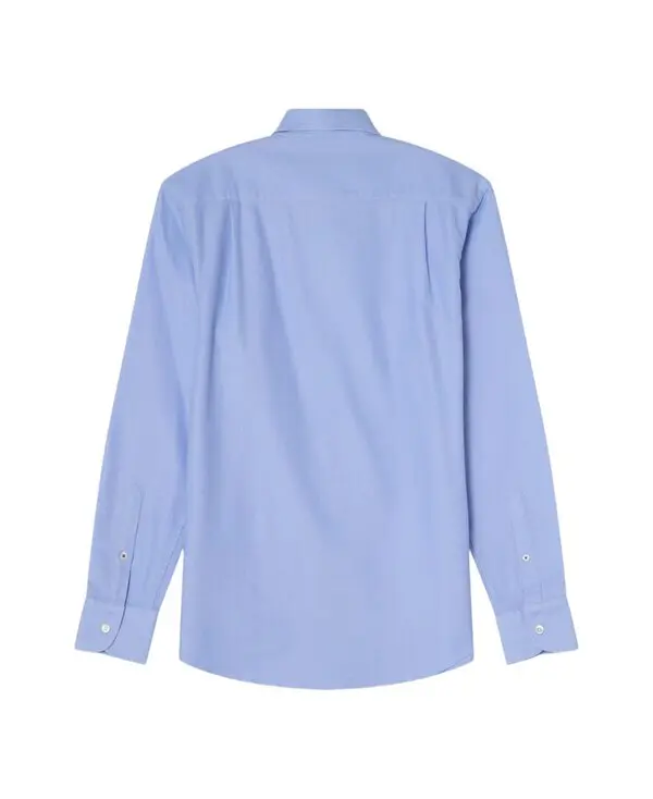 Robert Talbott Morgan Giro Inglese Shirt - Solid Blue