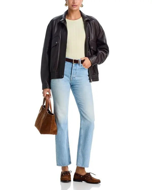 MOTHER The Tomcat Skimp Straight Jeans