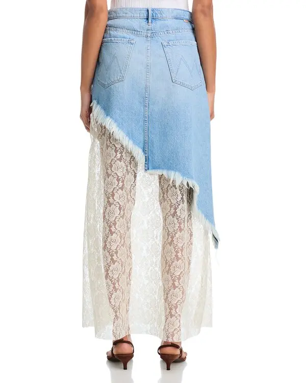 MOTHER The Peekaboo Maxi Skirt