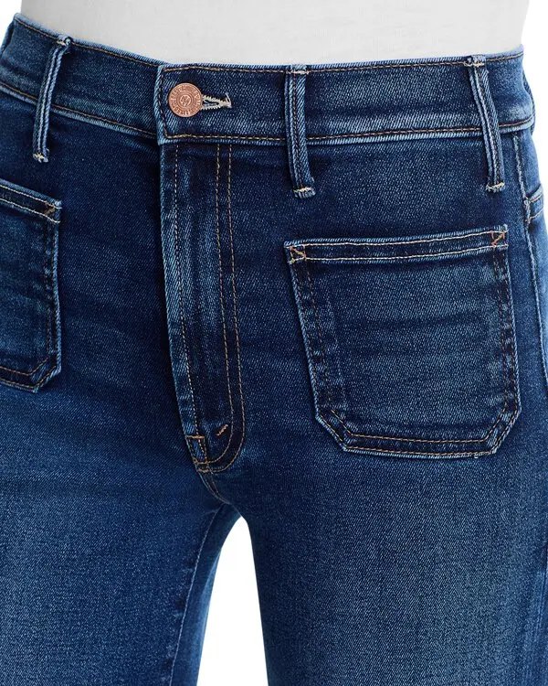 MOTHER Lil Hustler Roller Patch Pocket Jeans - Taking Chances