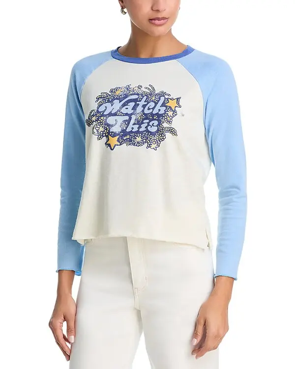 MOTHER The Vintage Sporty Concert Tee - Watch This