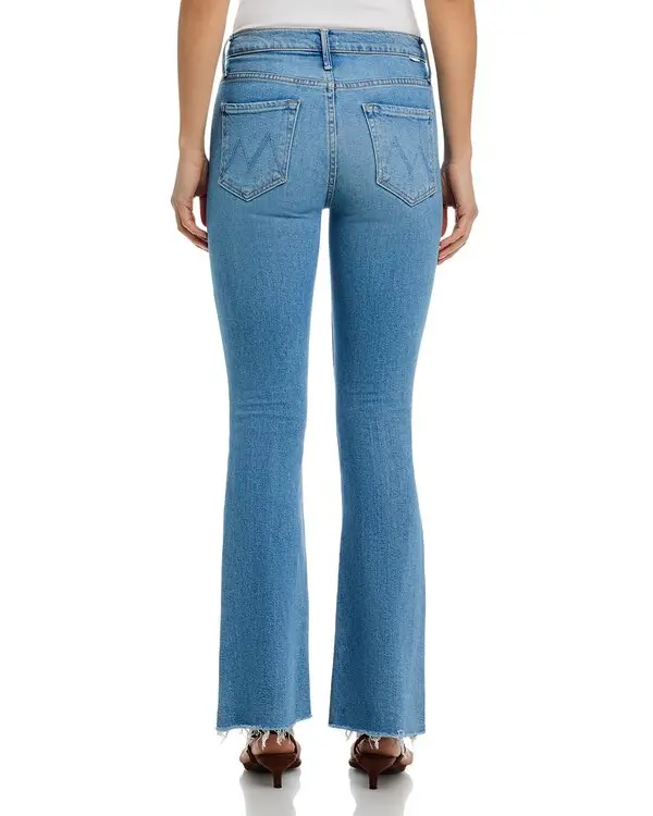 MOTHER The Weekender Fray High Rise Jeans