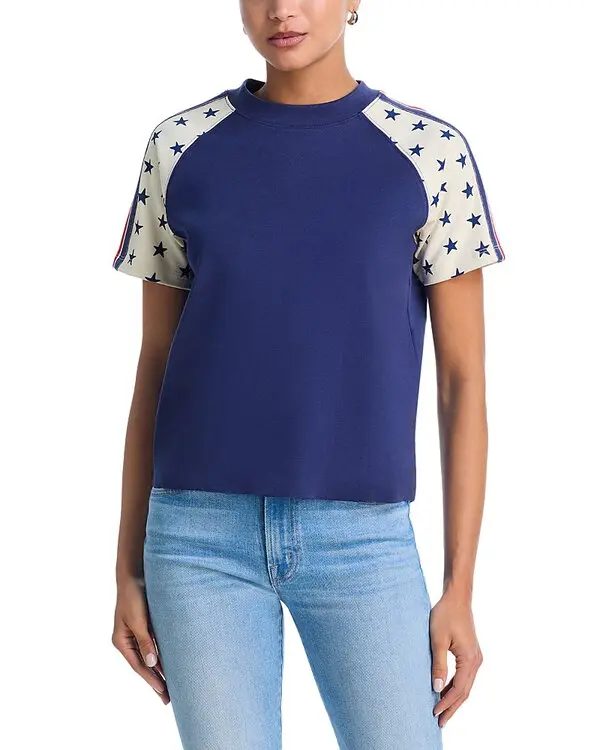 MOTHER The Short Sleeve Concert Racer - Patriot Blue