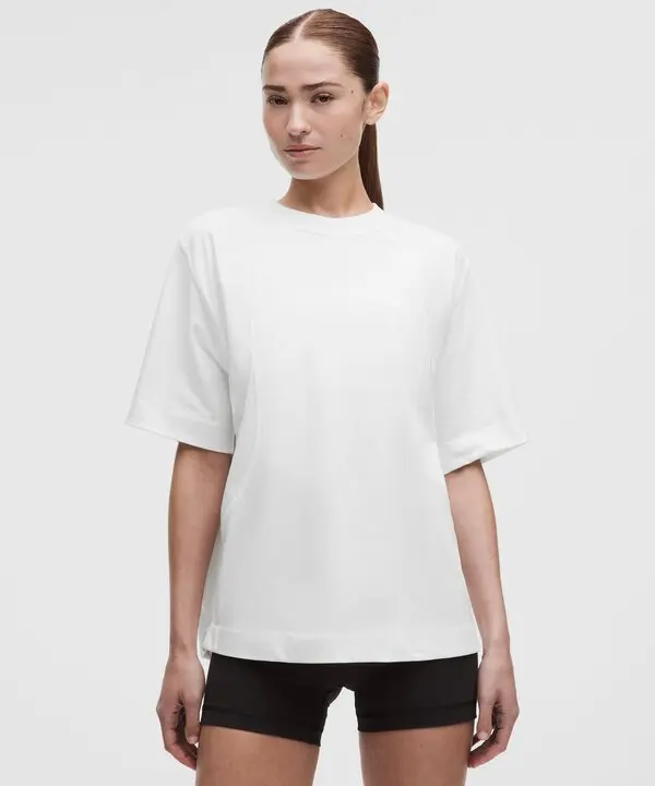 Lululemon Scuba Cotton Jersey T-shirt - White