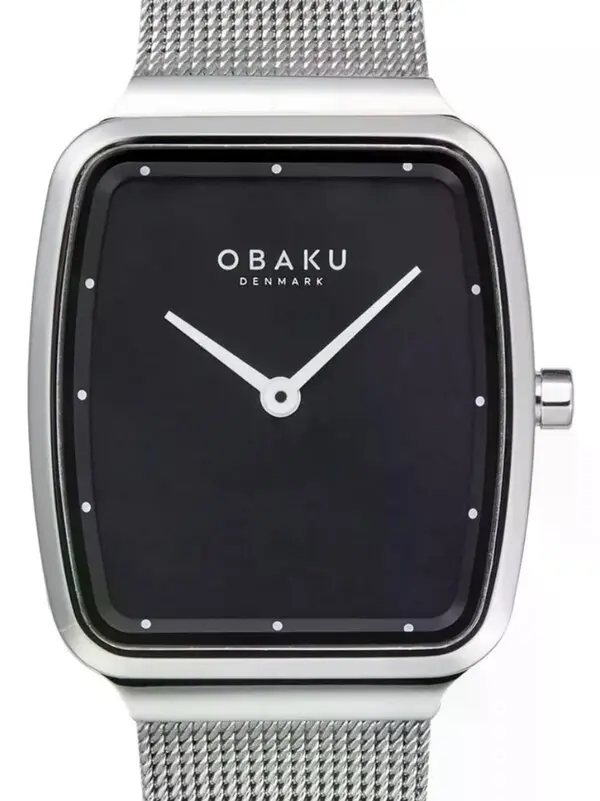 OBAKU Tern Lille 27mm Watch With Mesh Strap