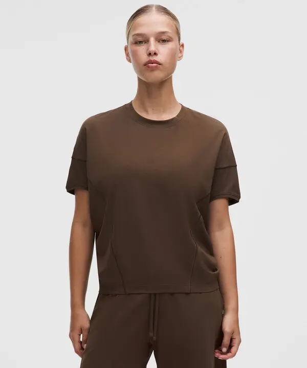 Lululemon Cotton-modal Dolman T-shirt - Walnut Crunch